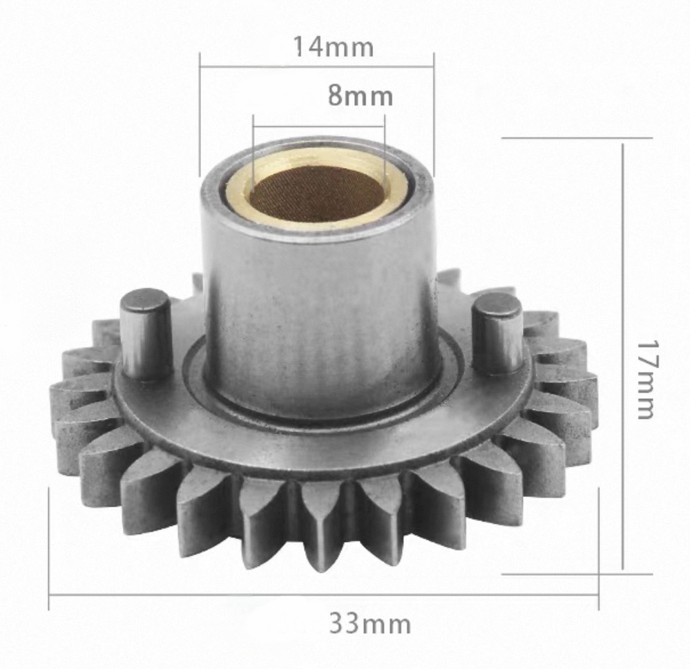 Megmeet/ESAB wire feed drive wheel (diameter 33 mm, hole 8 mm ...